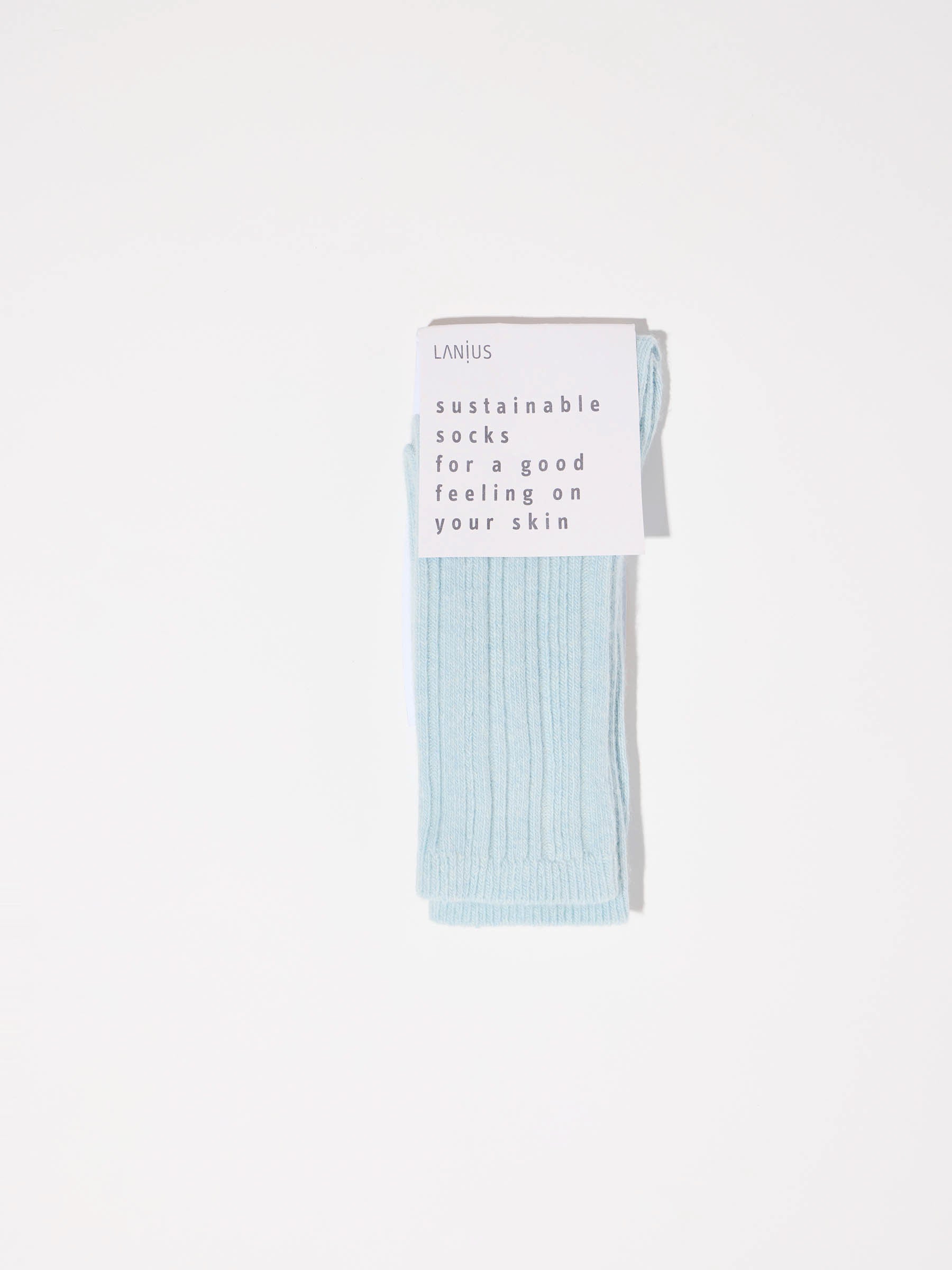 Warm rib knit socks | GOTS – lanius.com