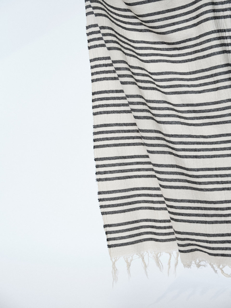 striped scarf | organic cotton
